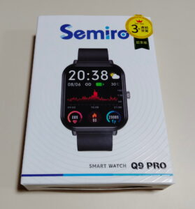 【Q9 Pro】スマートウォッチQ9 Proのレビュー | LOVAGE LAB – らびっじ・らぼ